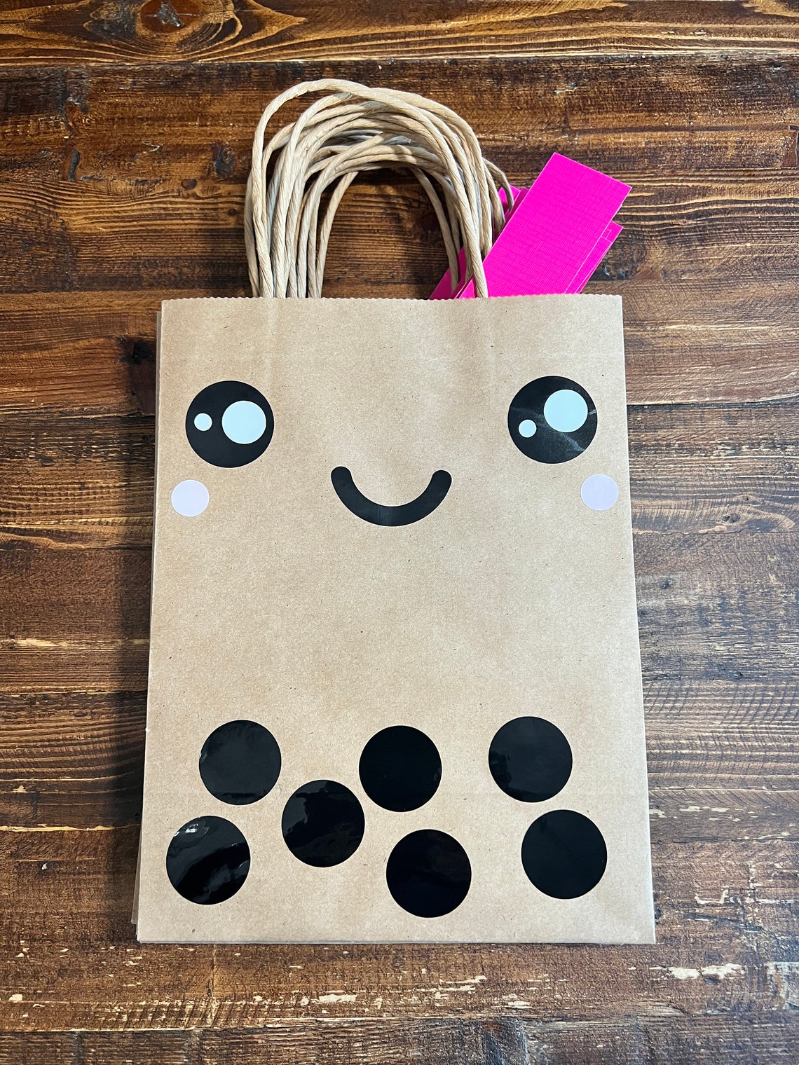 LG Boba Gift Bag. Party. Party Favor. Goodie Bag. - Etsy