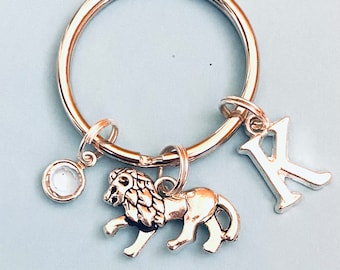 Lion Keychain - Etsy