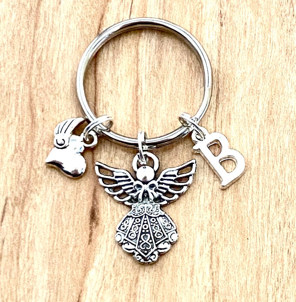 Guardian Angel Gift Guardian Angel Keychain | Etsy