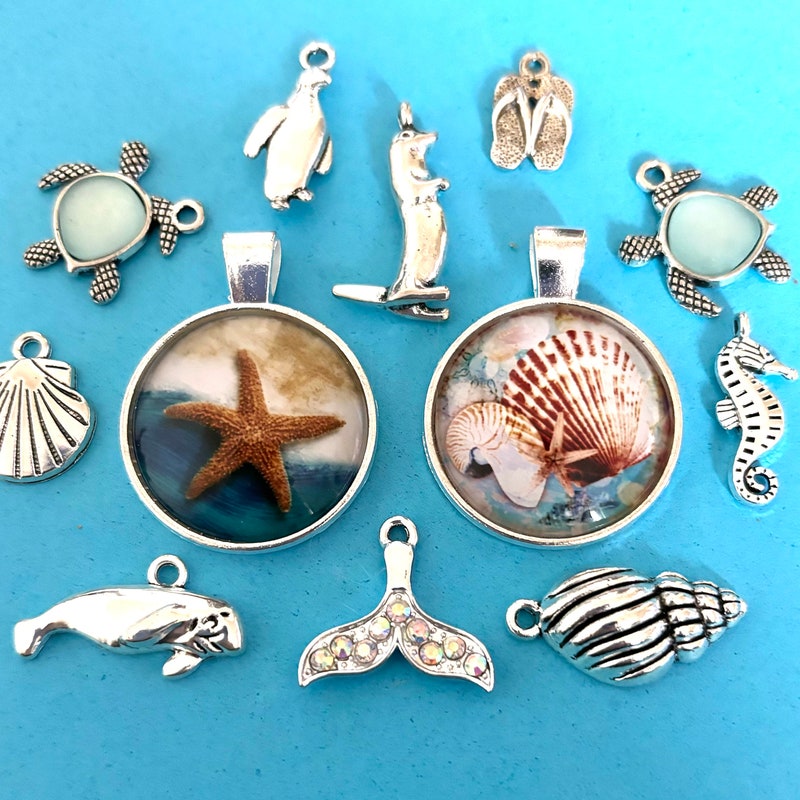 Beach Charms - Etsy