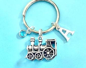 Train Keychain - Etsy