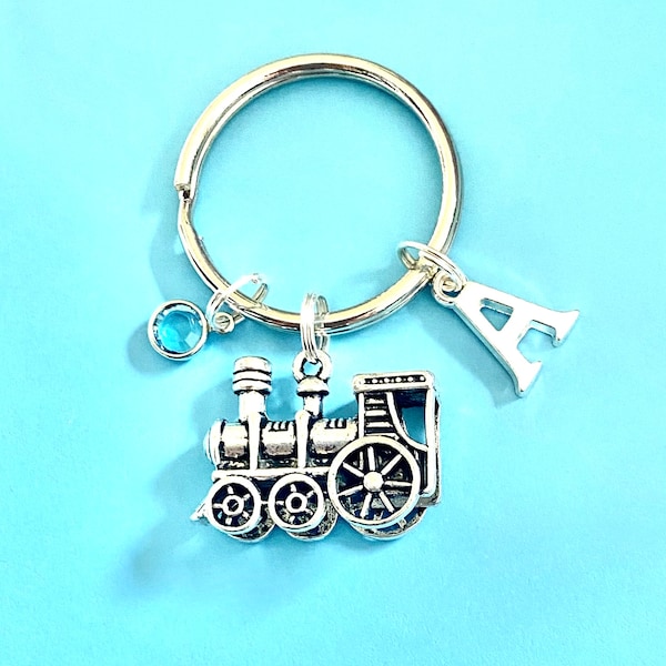 Train Keychain - Etsy