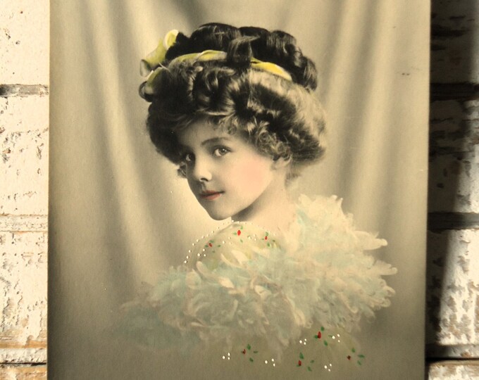Antique Grete Reinwald Postcard - Little Girl Child, Edwardian Famous ...