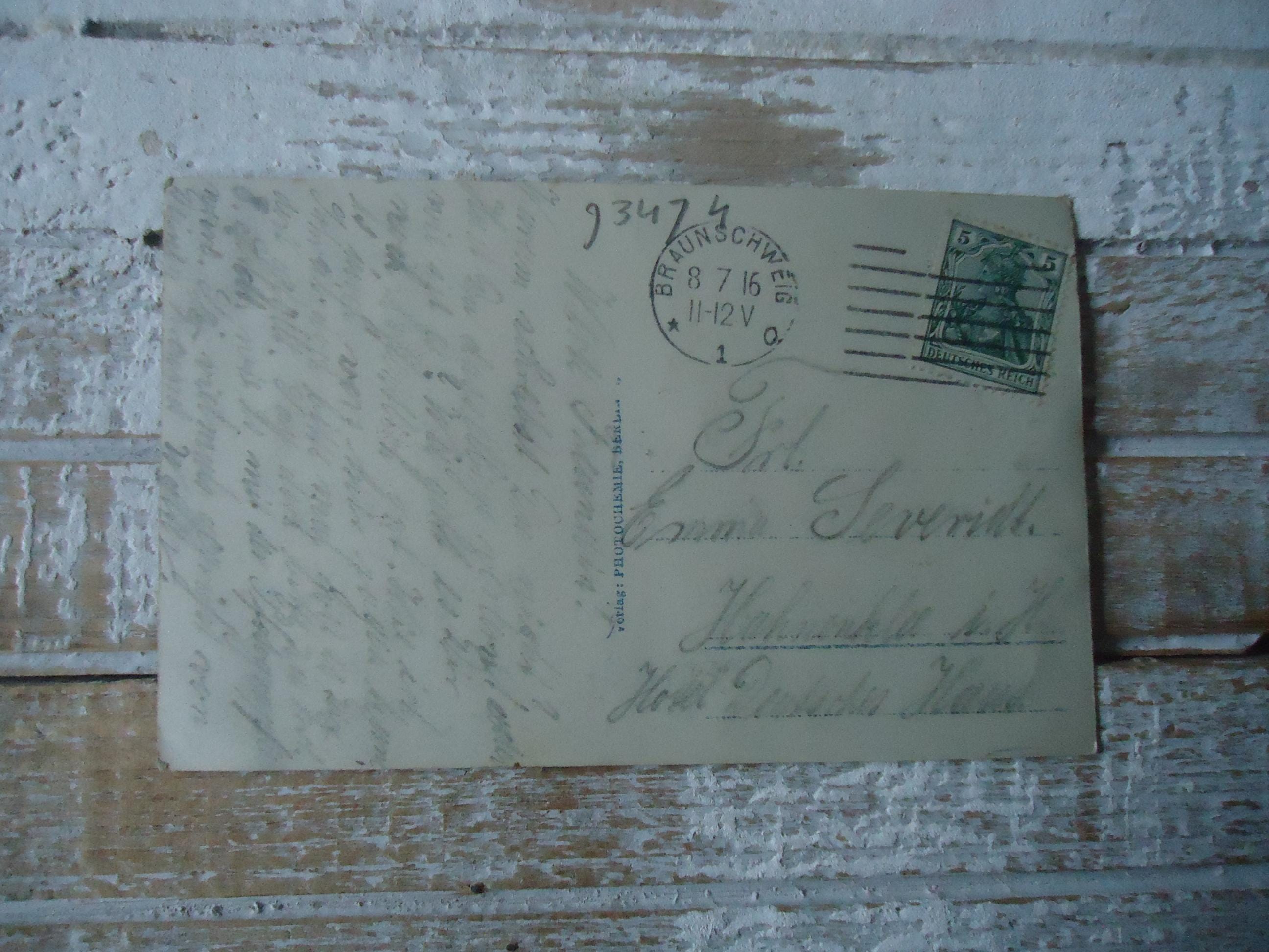 Antique Horse Postcard - Actrice Henny Porten, Lady Woman Girl ...