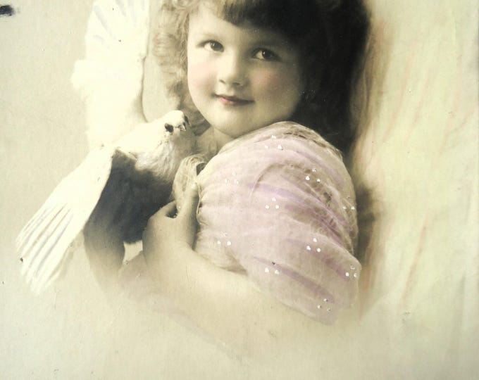 Antique Candice Ashton Postcard - Little Girl Child, Edwardian Beauty ...