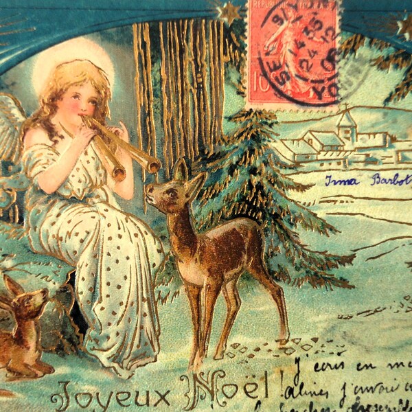 Angel Postcard - Etsy