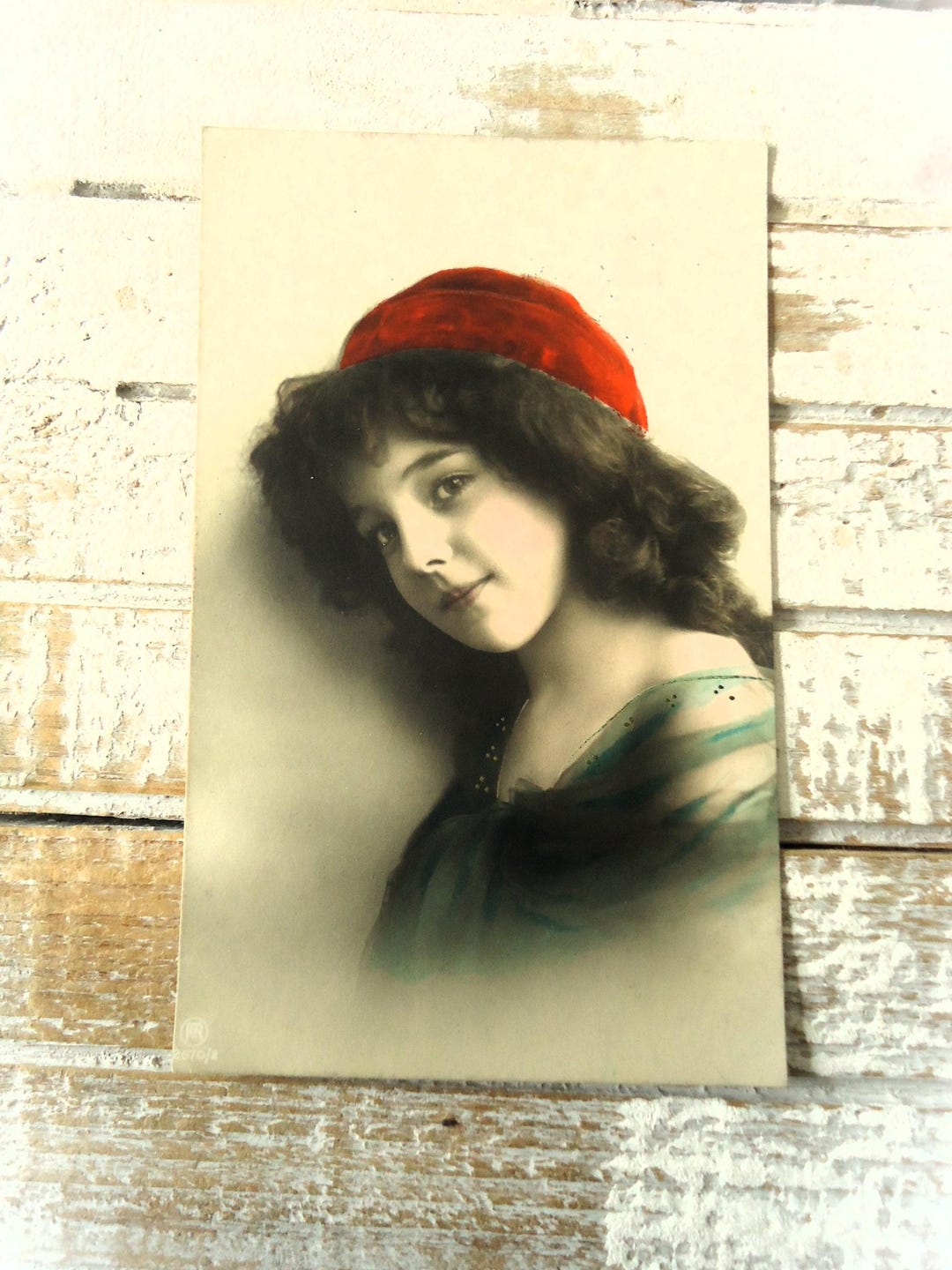 Grete Reinwald Postcard - Little Girl Child, Edwardian Famous Model, Long Hair, Veil Portrait ...