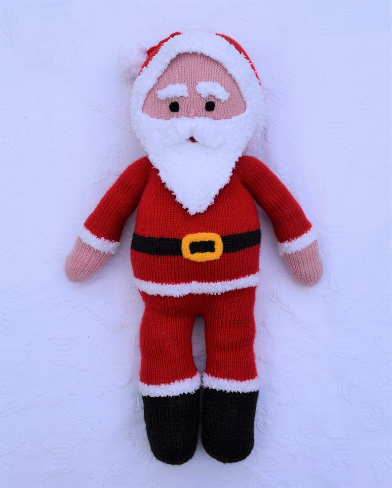 Knitting Pattern for Father Christmas Santa Knitting Pattern | Etsy UK