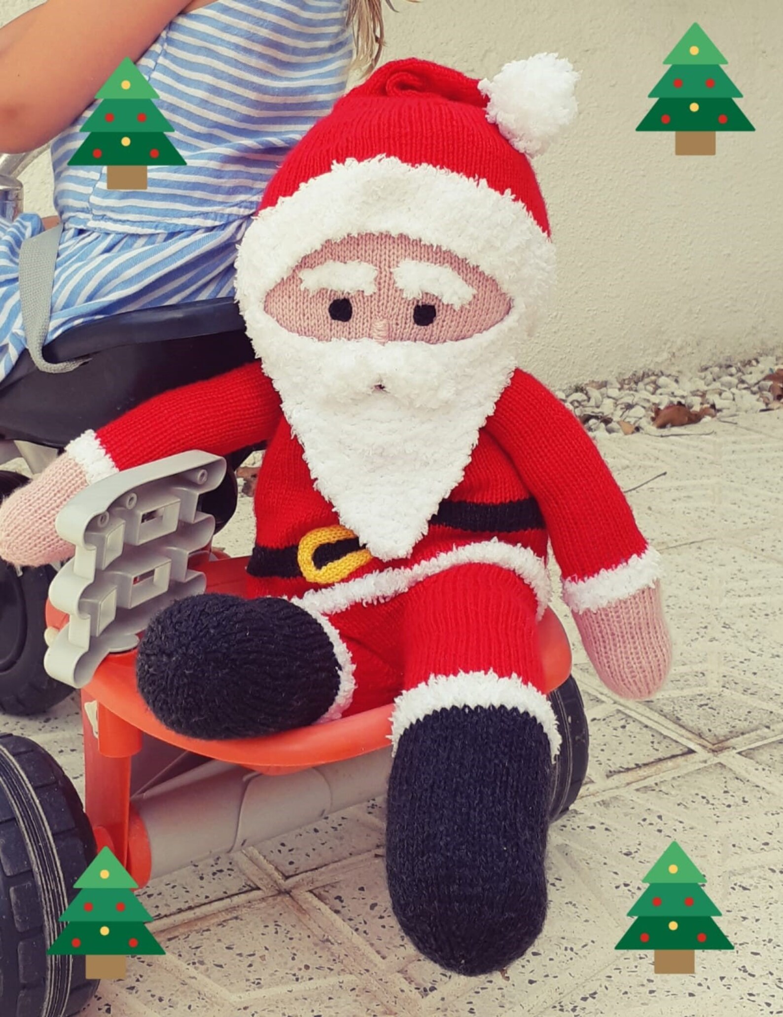 Knitting Pattern for Father Christmas Santa Knitting Pattern | Etsy UK
