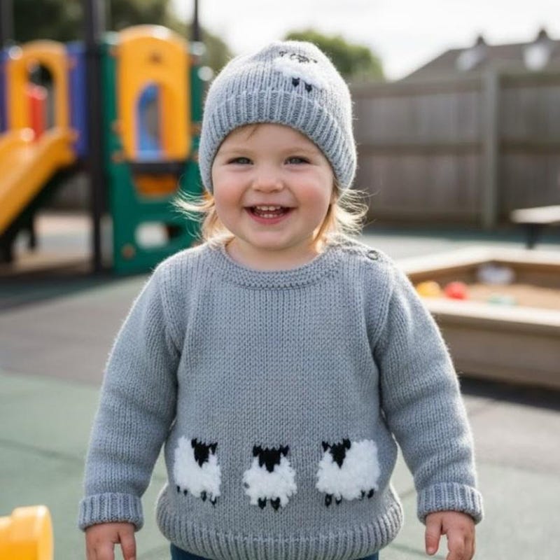 Baby Hand Knitted Aran Sets - Etsy