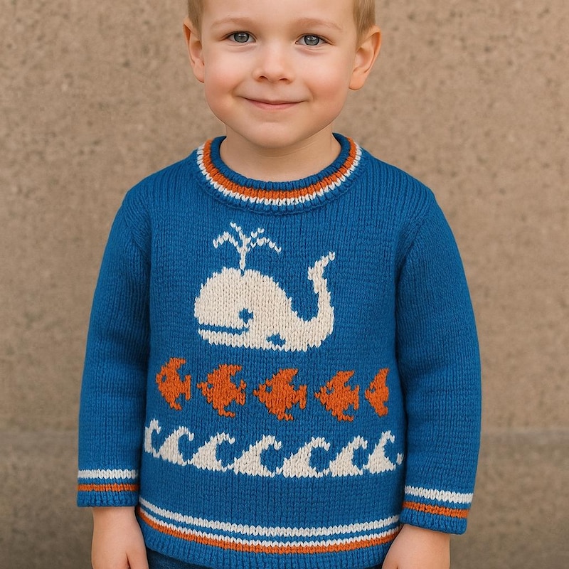 Fish Sweater - Etsy