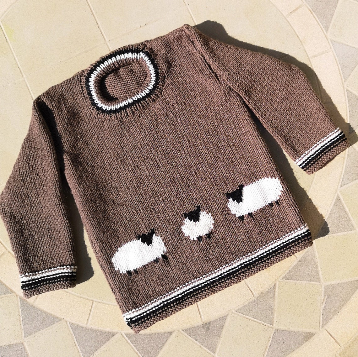 Knitting Pattern for Sweater With Sheep Sheep Jumper Knitting - Etsy UK