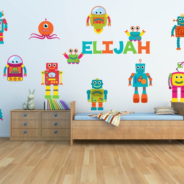 Robot Wall Decor - Etsy