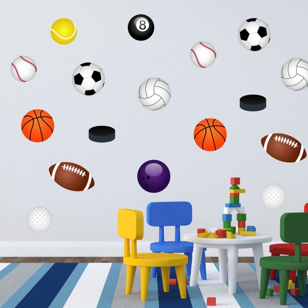 Sports Wall Decal - Etsy