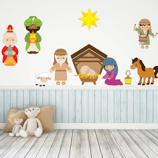 Nativity Scene - Etsy