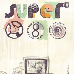 Super 8 Pack of 4 A5 Greetings Cards - Etsy