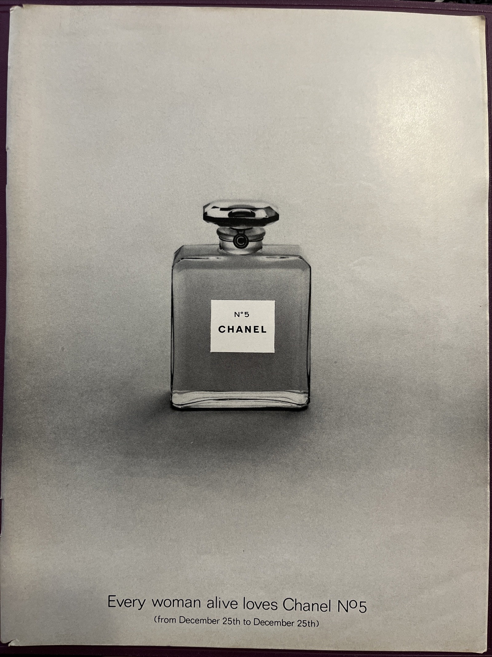 Classic Chanel No5 Perfume Original 1960s Vintage Print Ad Playboy ...