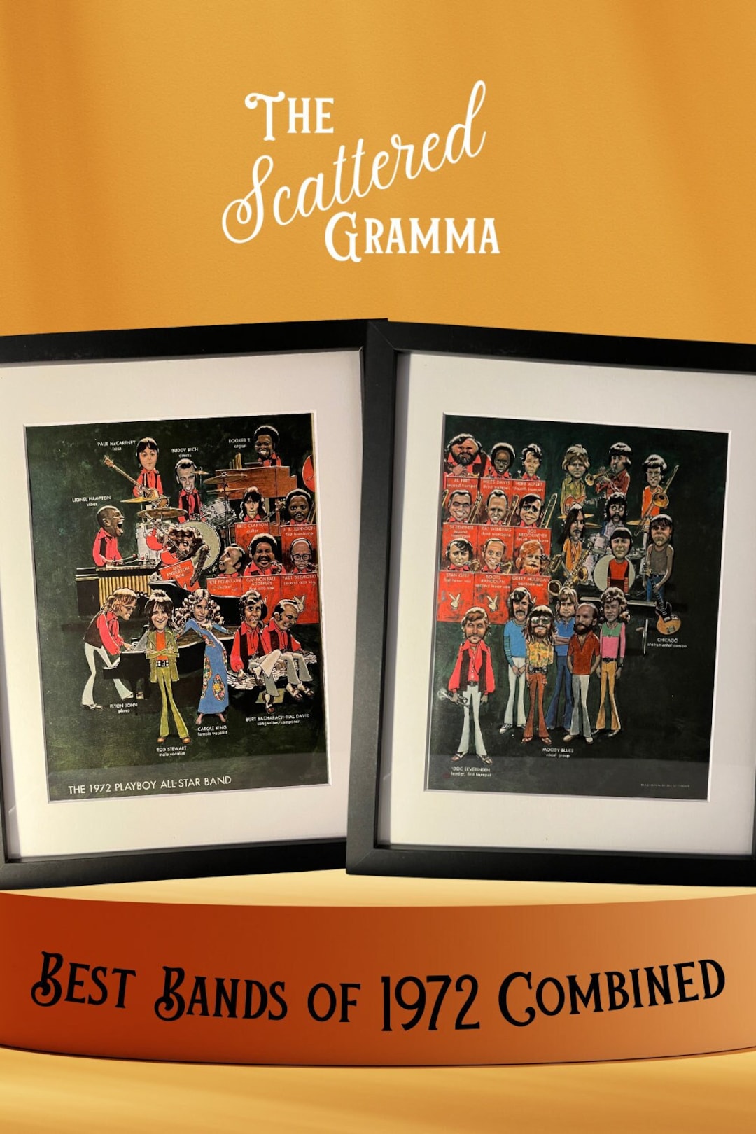 2 Piece Playboy All Star Band Elton John Rod Stewart Caroline King ...