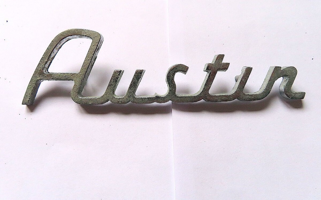Vintage Classic Austin Chrome Car Badge Emblem 1950s 1960s 14A6802 - Etsy