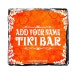 Tiki Drink Coaster Tiki Bar Coasters Tiki Themed Coaster Tiki Bar Decor ...