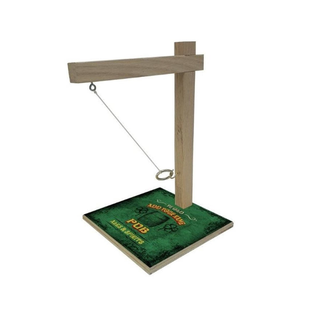 ADD YOUR NAME Large Tabletop Ring Toss Game Irish - Etsy
