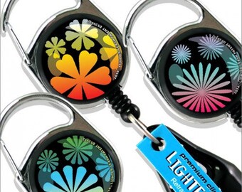 Premium Clip Lighter Leash® Grunge Pink and Black Series | Etsy