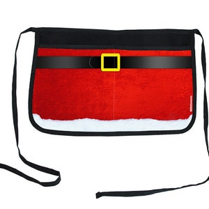 Apron Christmas Theme Server Aprons Cute Serving Apron Waitress Serving ...