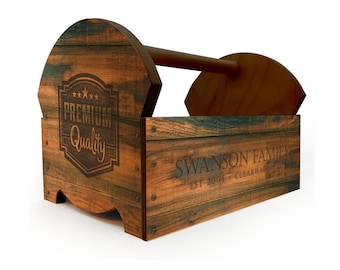 Wood Condiment Caddy | Etsy