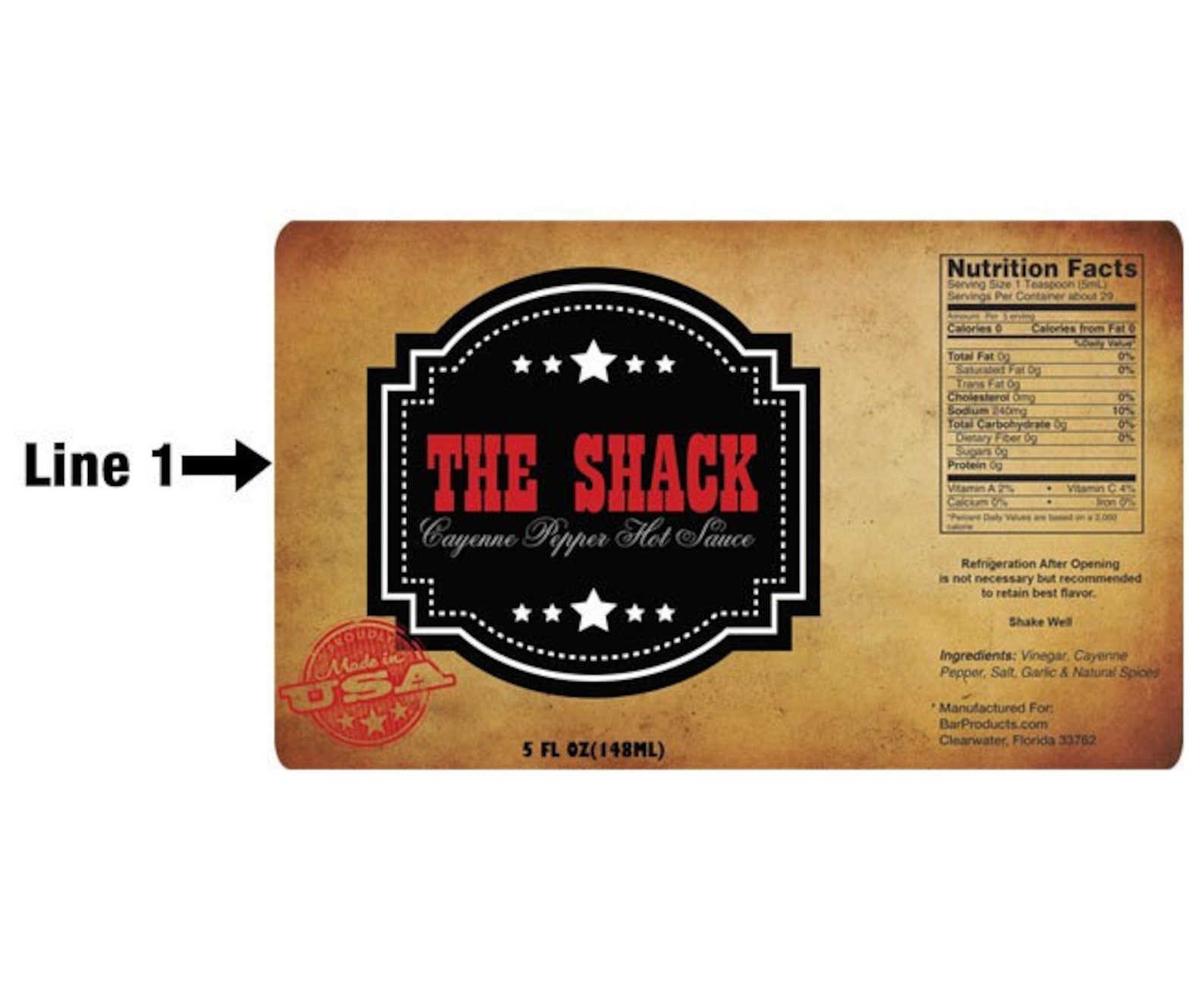 Custom Hot Sauce Customized Hot Sauce Label Labels for Hot | Etsy