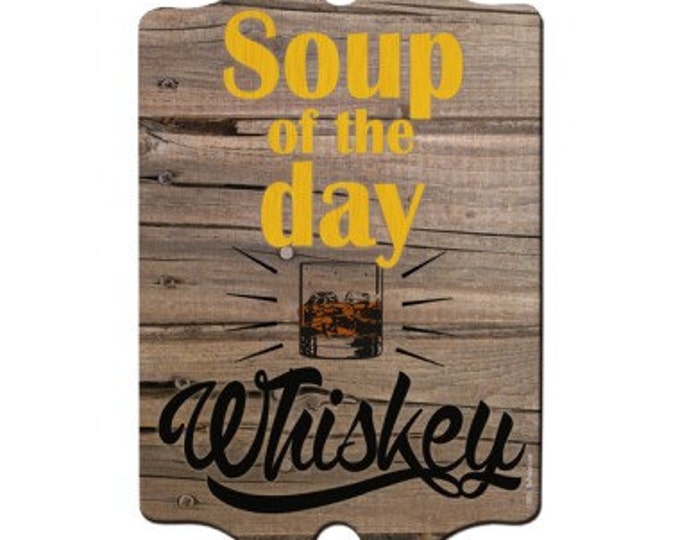 Soup of the Day Wood Tavern Bar Sign - Etsy