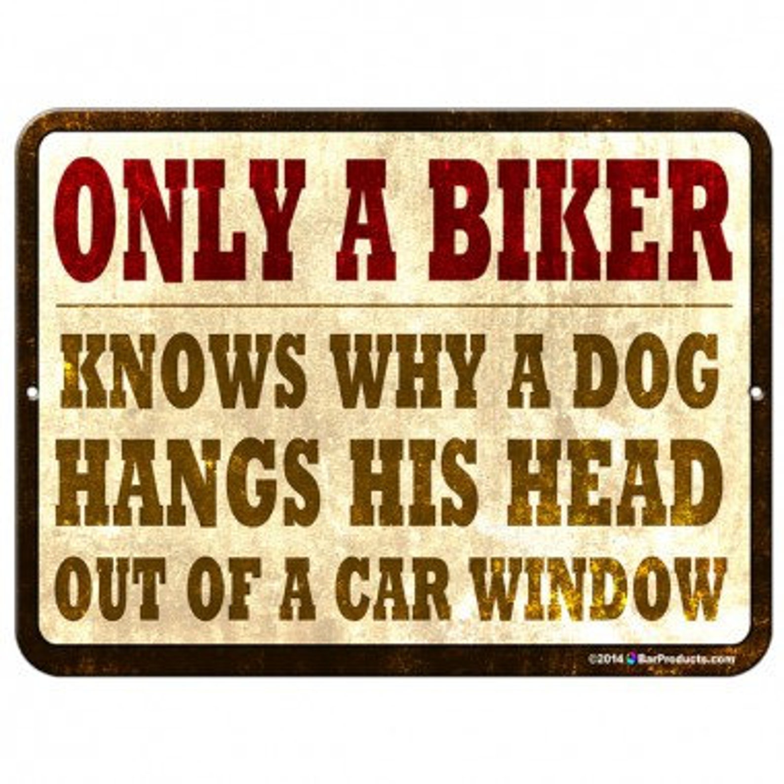 Only a Biker Metal Bar Sign - Etsy