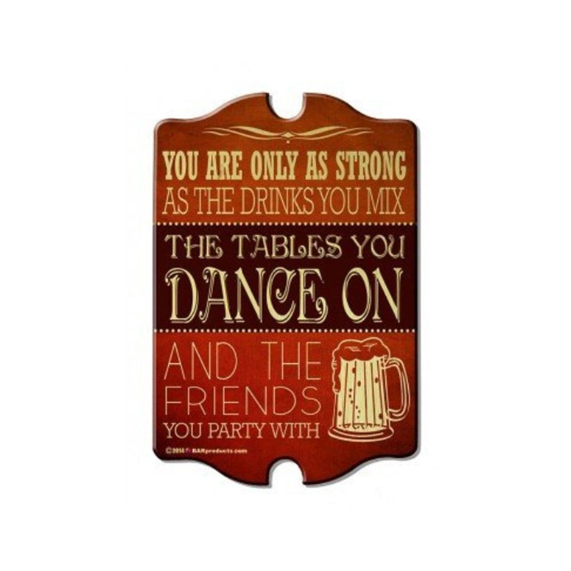 Tavern Bar Sign W Quote Dance on Bars Bar Decor - Etsy