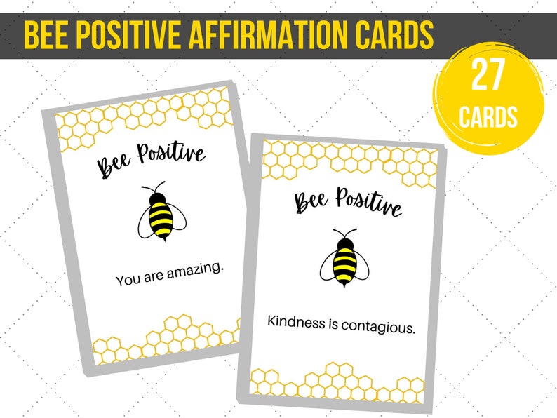 Printable Affirmation Cards, Positive Affirmation Cards Printable ...