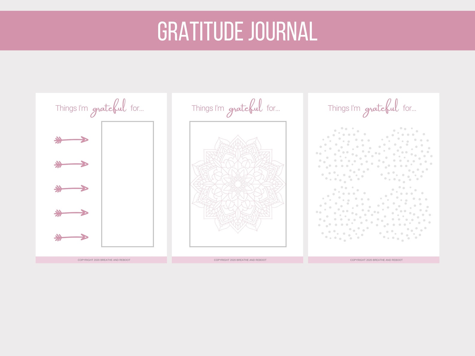 Gratitude Focused Weekly Planner and Journal, Daily Gratitude, Happy ...