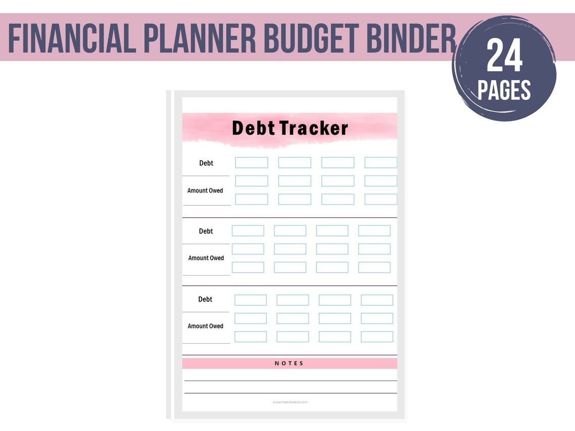Money Binder Budget Template Budget Sheets Savings | Etsy