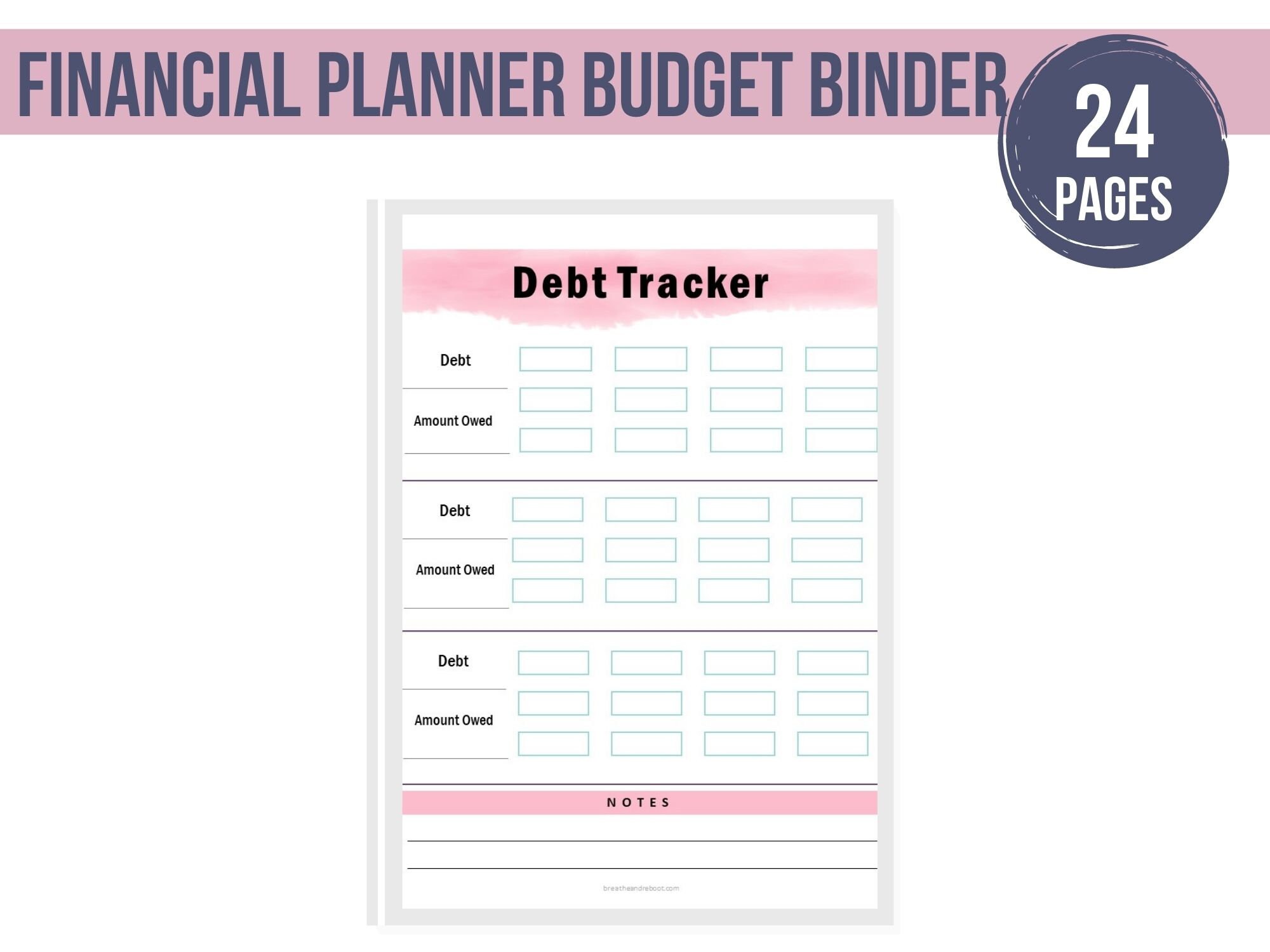 Money Binder Budget Template Budget Sheets Savings - Etsy