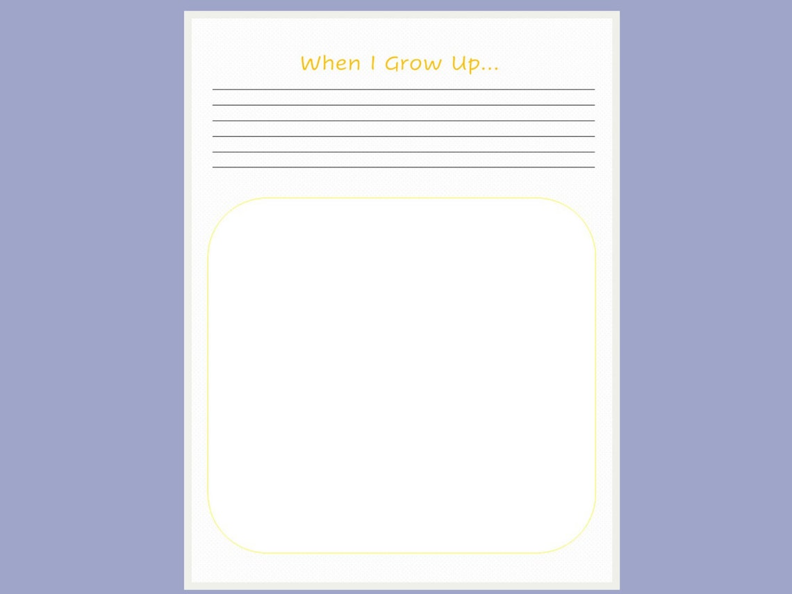 Kids Journal Printable Daily Diary for Children Gratitude and ...