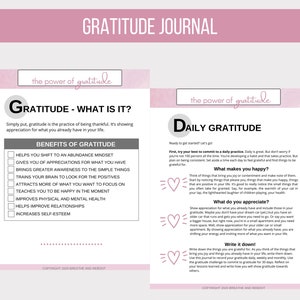 Gratitude Focused Weekly Planner and Journal, Daily Gratitude, Happy ...