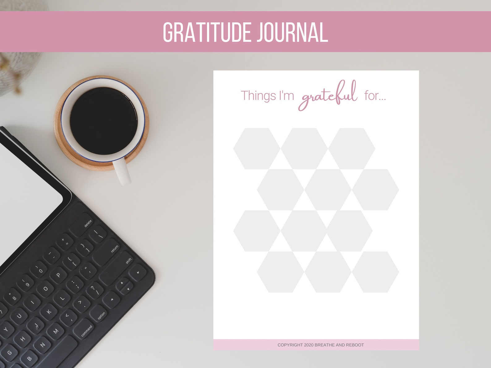 Gratitude Focused Weekly Planner and Journal, Daily Gratitude, Happy ...