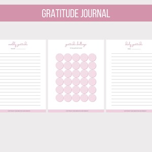 Gratitude Focused Weekly Planner and Journal, Daily Gratitude, Happy ...