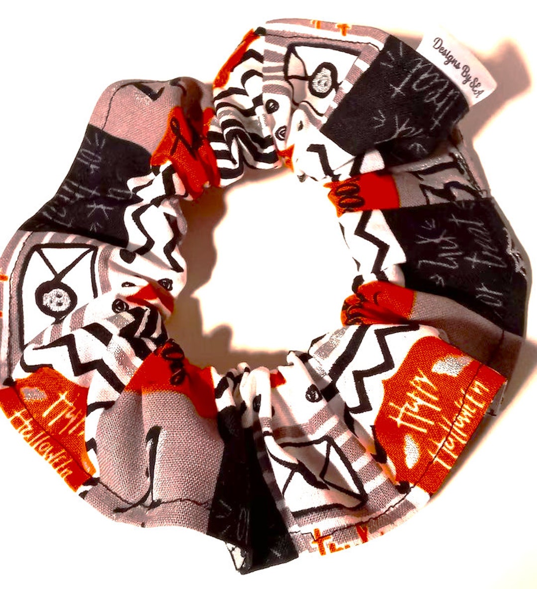 31 Days of Halloween Hair Scrunchie, Halloween Hair Ties, Hair ...