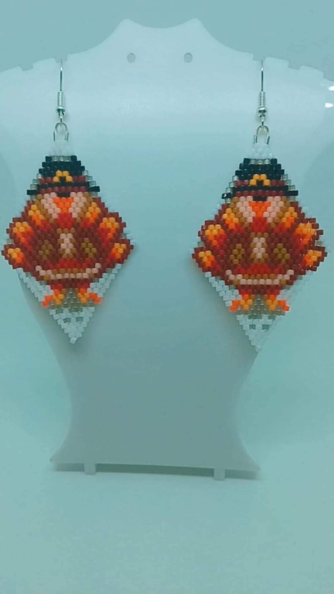 Thanksgiving Pilgrim Turkey Earring Gifts - Etsy