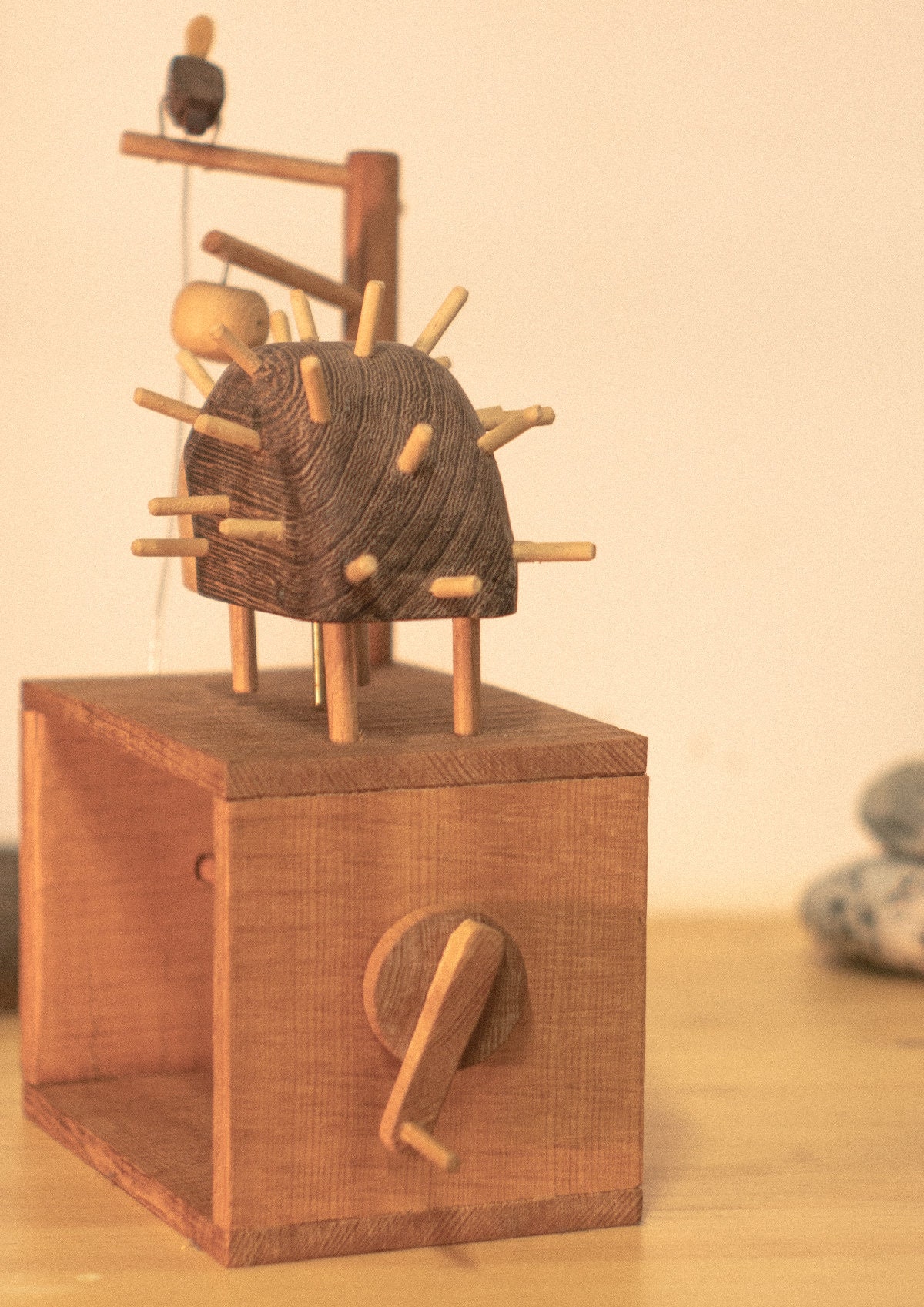 Cute Handcrafted Hedgehog Automaton: Unique Gift Idea for Animal Lovers ...