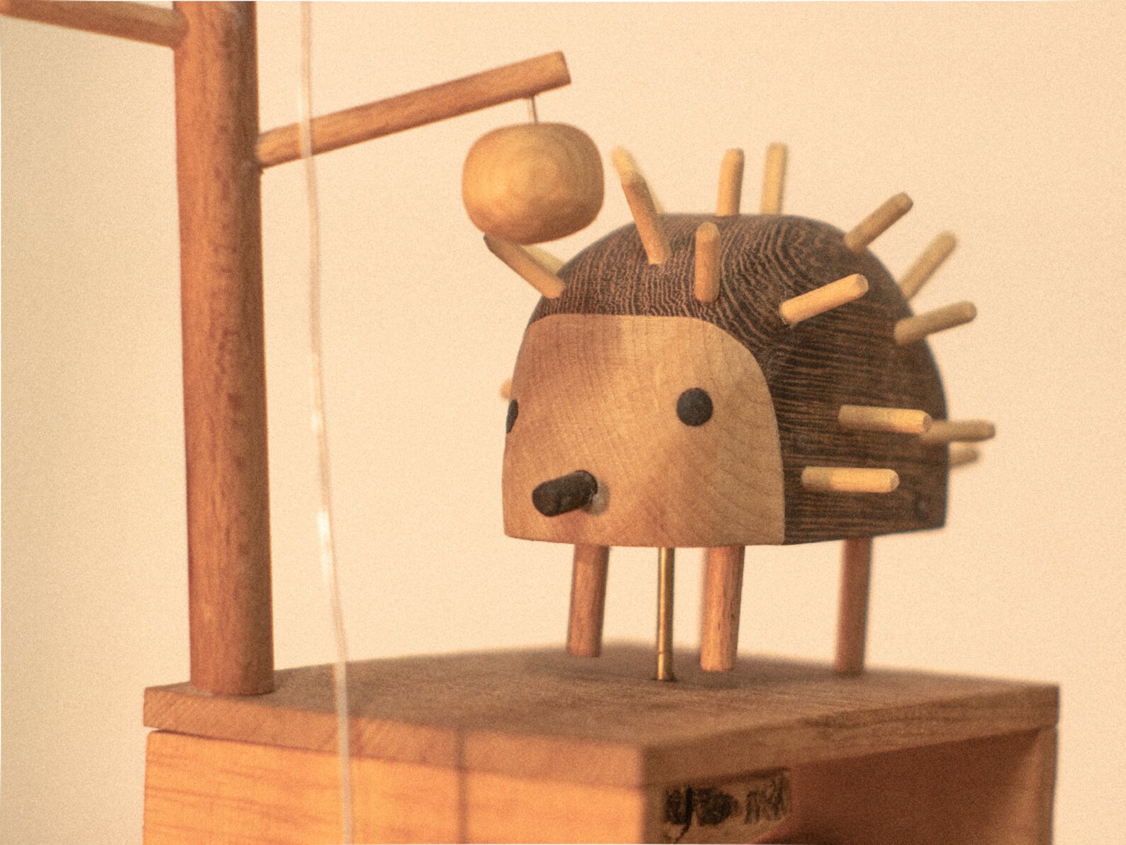 Cute Handcrafted Hedgehog Automaton: Unique Gift Idea for Animal Lovers ...