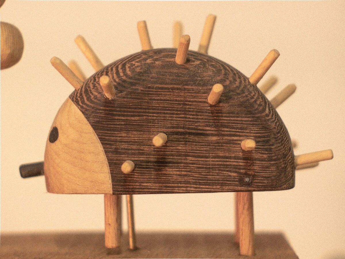 Cute Handcrafted Hedgehog Automaton: Unique Gift Idea for Animal Lovers ...