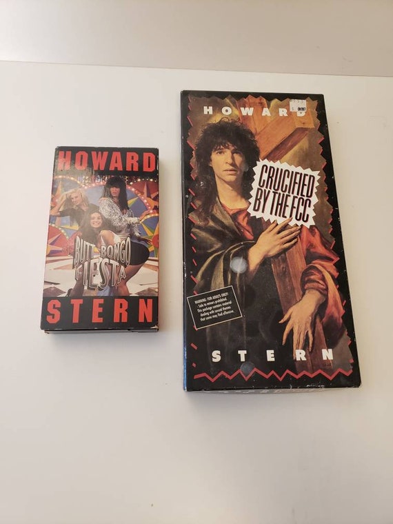 Howard Stern Butt Bongo Fiesta Crucified by the FCC. VHS - Etsy