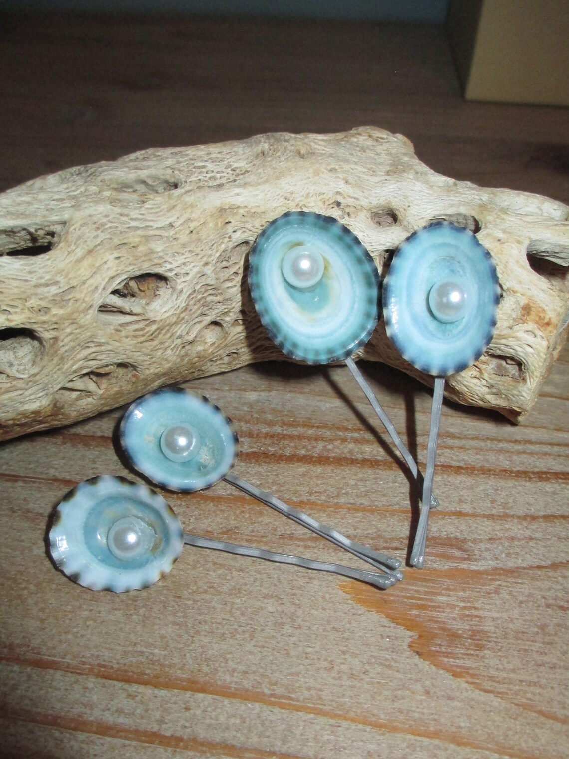 Seashell Hair Pins Beach Hair Pin Seashell Bobby Pins Set - Etsy