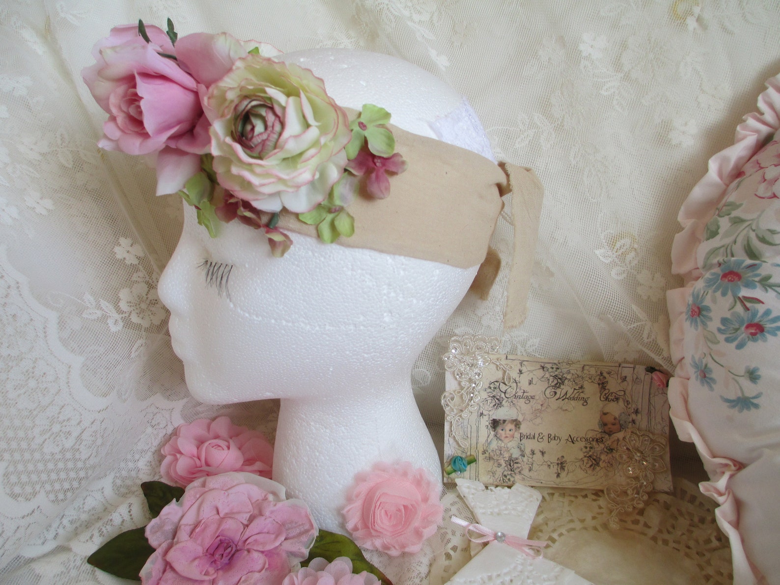 Shabby Chic Boho Headband Women Gypsy Style Bohemian Headband - Etsy