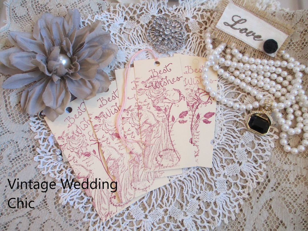 Set 10 Gift Tag Best Wishes Tag Tag for That Special - Etsy