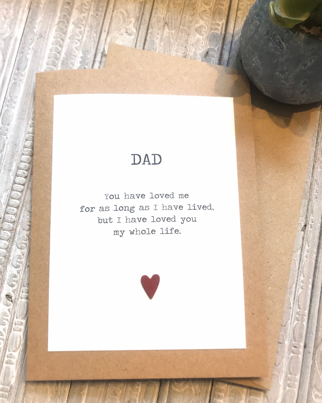 Handmade Dad Father's Day or Birthday Card Personalised - Etsy UK